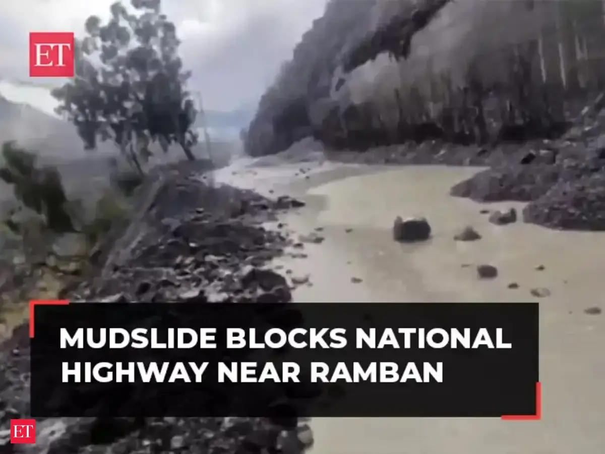J&K: Mudslide blocks Jammu-Srinagar National Highway near Ramban - The ...