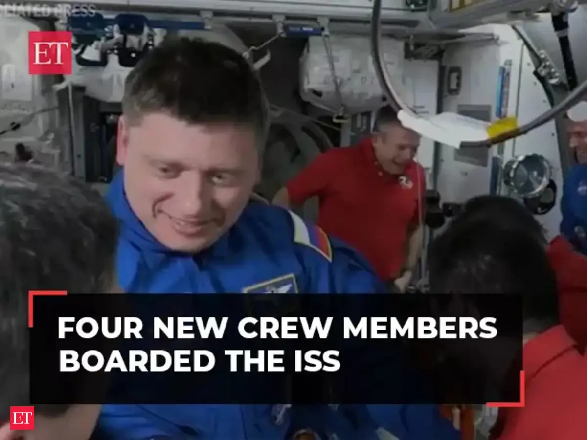Four new crew arrives at International Space Station: NASA - The ...