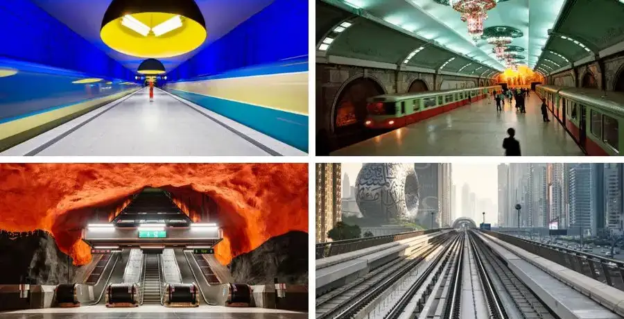 7 unique metro stations from around the world | EconomicTimes