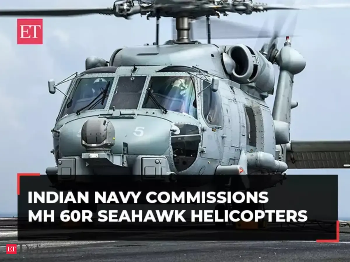 Indian Navy commissions MH 60R Seahawk helicopter