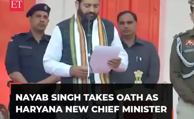 Why has Nayab Singh Saini replaced Manohar Lal Khattar as chief minister in Haryana? - The ...
