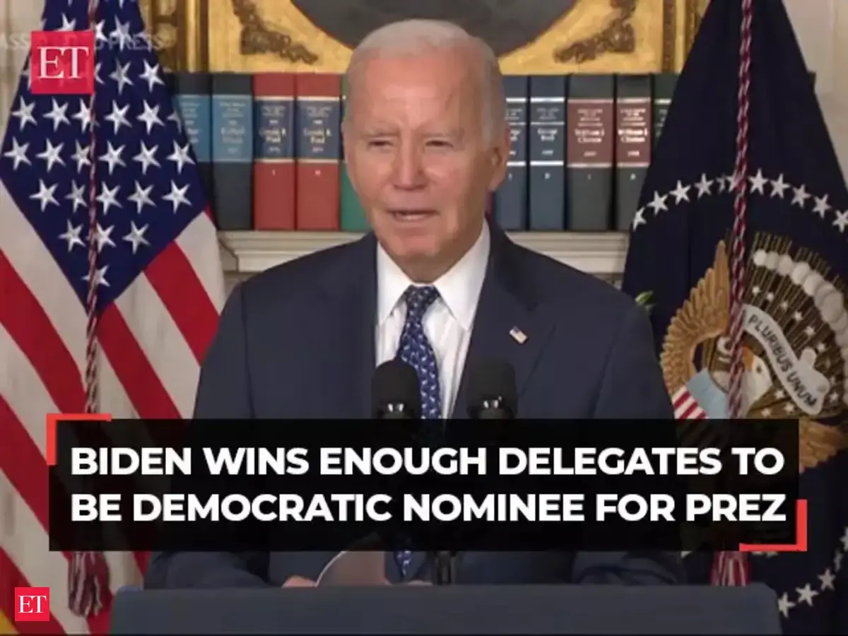 Joe Biden wins enough delegates to be the Democratic presumptive ...