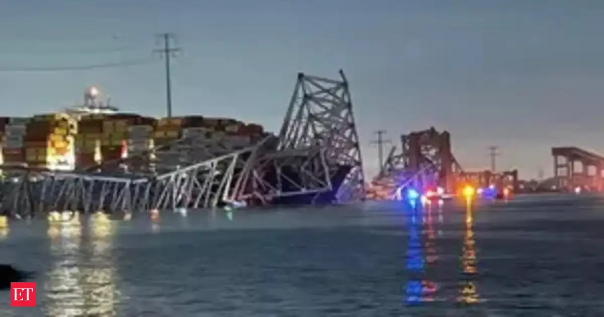 Baltimore bridge collapse: Cargo ship collides with bridge in Baltimore ...