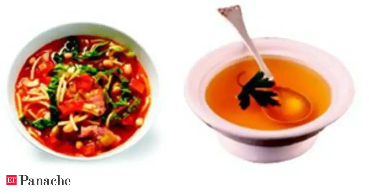 Cocktail conversations: Soup vs Broth - The Economic Times
