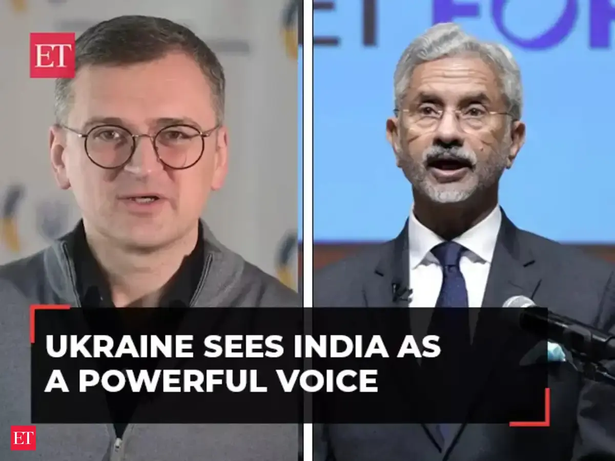 Ukraine sees India as powerful voice; Jaishankar highlights Indian ...
