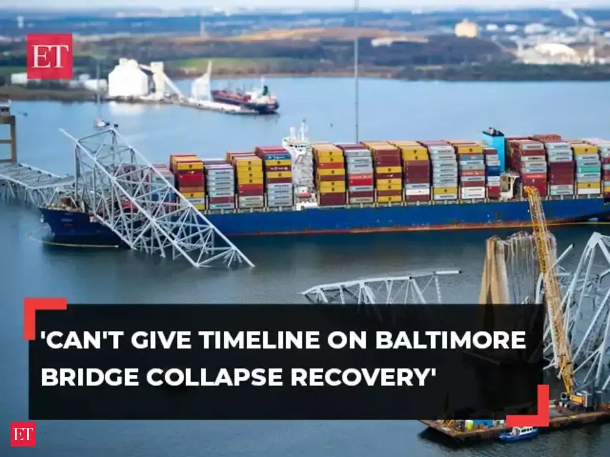Baltimore bridge collapse: US: Massive and daunting task ahead in ...