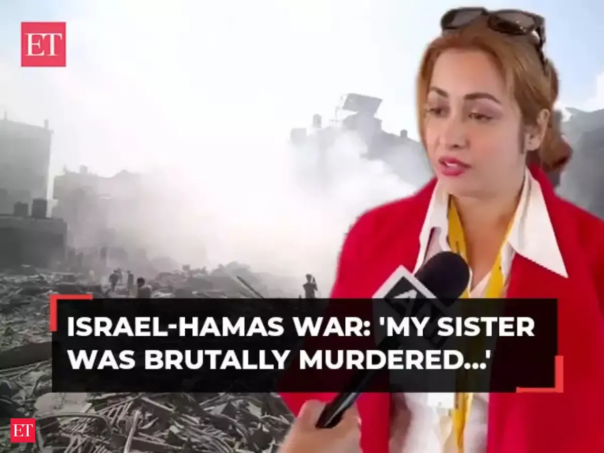 Indian-origin woman in Israel shares horrors of Israel-Hamas war - The ...