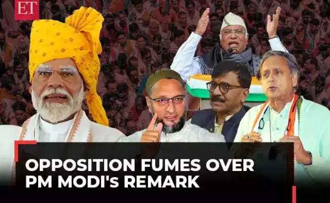 Congress will give your wealth to infiltrators, those who have more children: PM Modi in ...