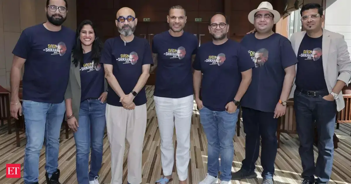 Men's grooming brand Svish signs Shikhar Dhawan as brand ambassador ...