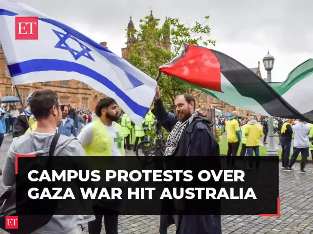 After US, campus protests hit Australia; anti & pro-Israel protesters ...