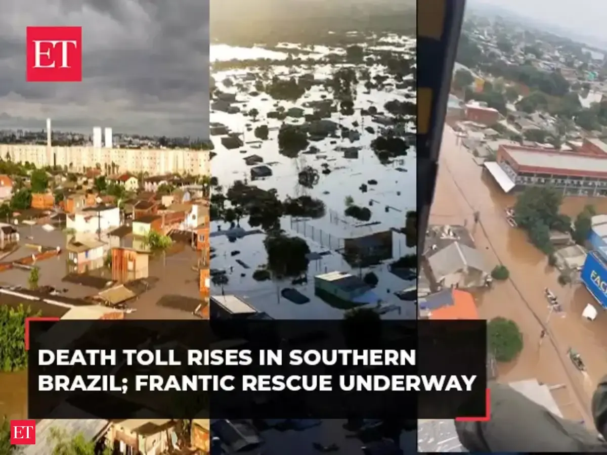 Brazil flood: Hundreds of towns underwater; toll rises to 90, over ...