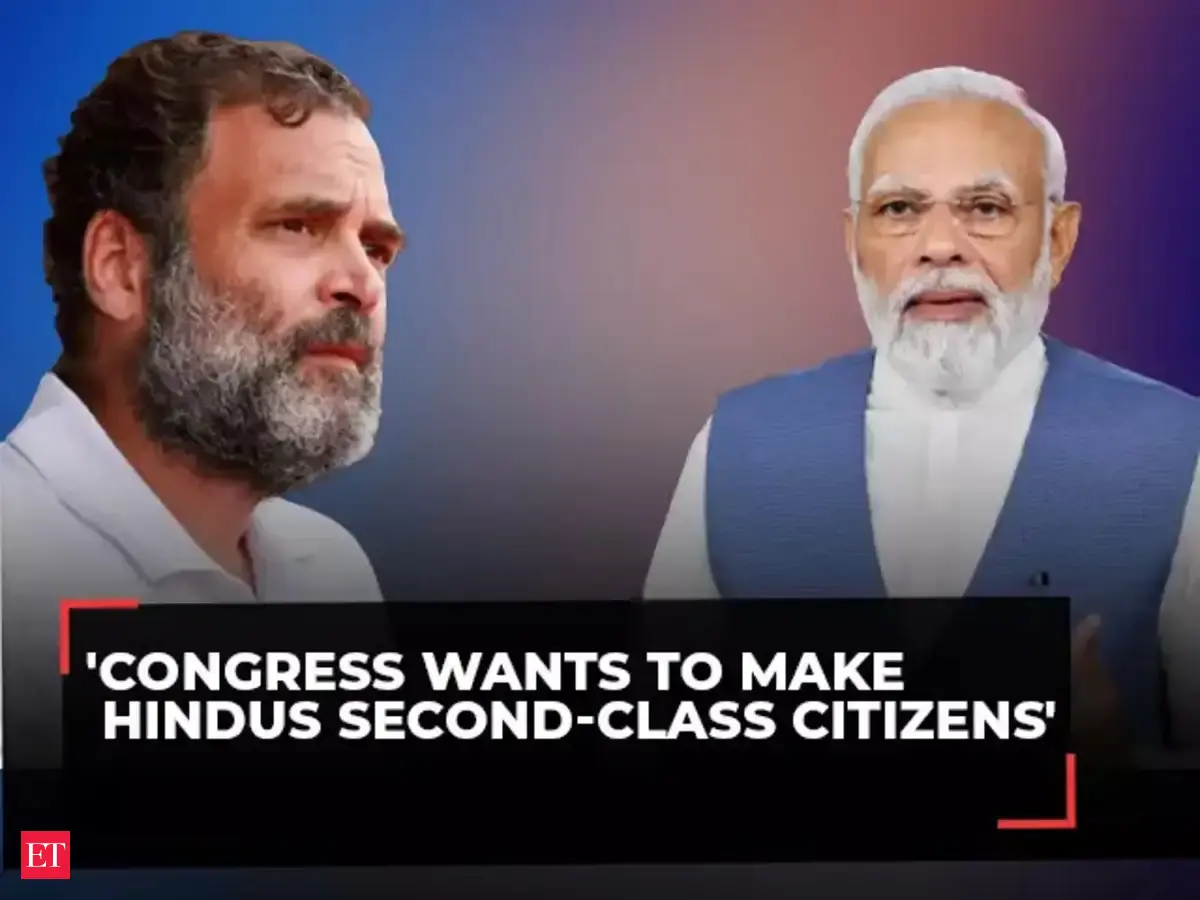 Congress wants to make Hindus second-class citizens in their own ...