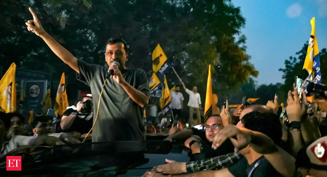 Arvind Kejriwal walks out of Tihar jail after 50 days. See pics - We have to save country from ...