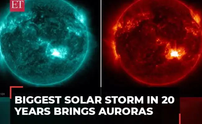 northern lights: Huge Solar storm brings Northern Lights in the US and ...
