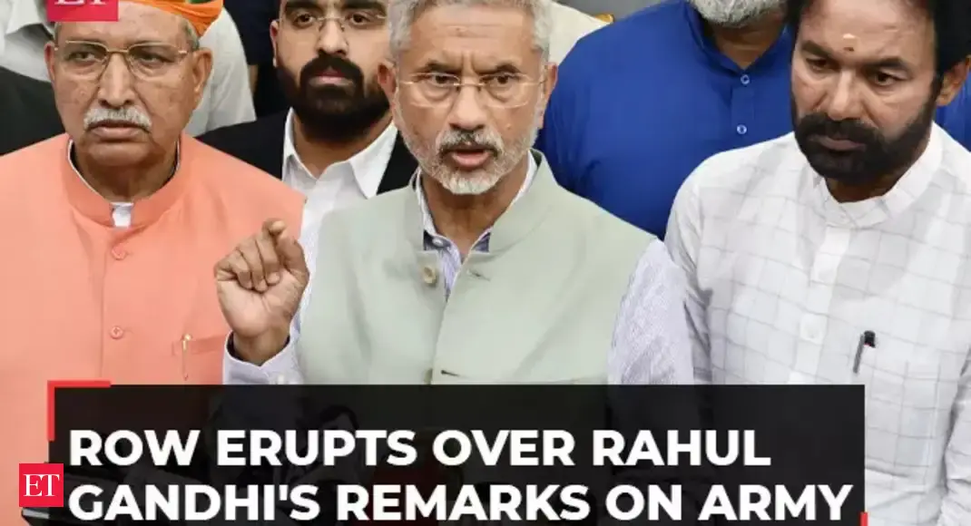 LS Polls 2024: BJP urges EC to take action against Rahul Gandhi's 'two types of soldiers ...