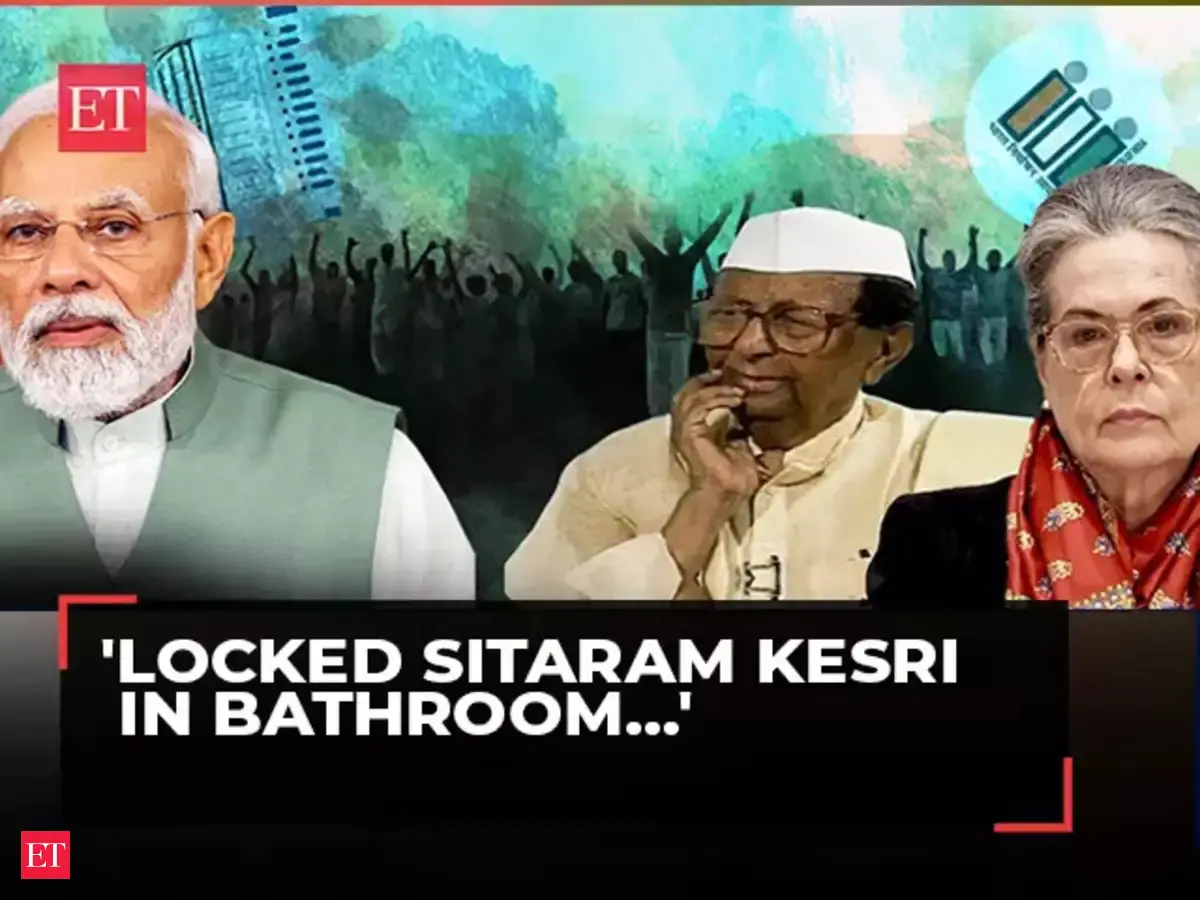'Locked Sitaram Kesri in bathroom…' PM Modi recalls ‘humiliation’ faced ...