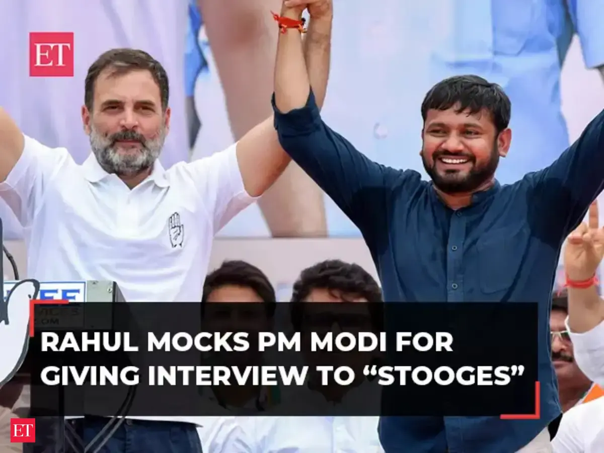 Rahul Gandhi campaigns for Kanhaiya Kumar, mocks PM Modi for giving ...