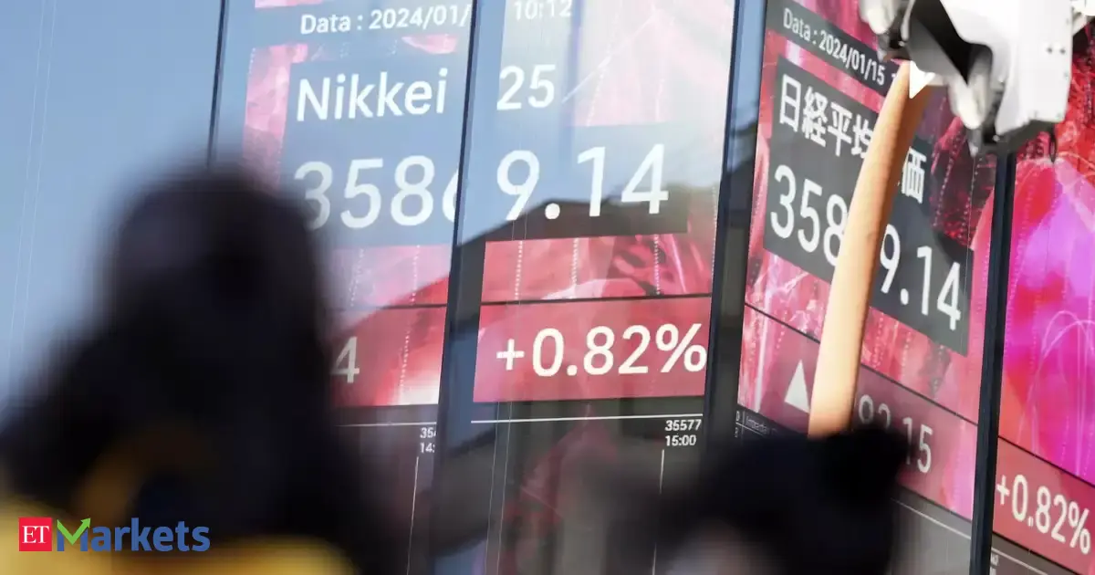 Nikkei index: Tokyo's key Nikkei index closes lower - The Economic Times