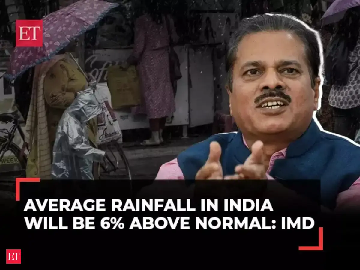 Monsoon 2024: India to receive 6% above normal rains than usual ...