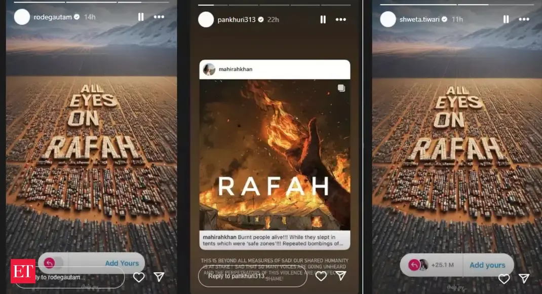 What's All Eyes on Rafah? Why millions are sharing this viral pic ...