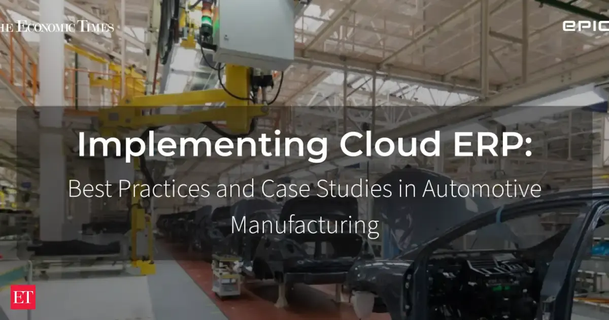 Join Us Today! Implementing Cloud ERP: Best Practices and Case Studies in Automotive ...