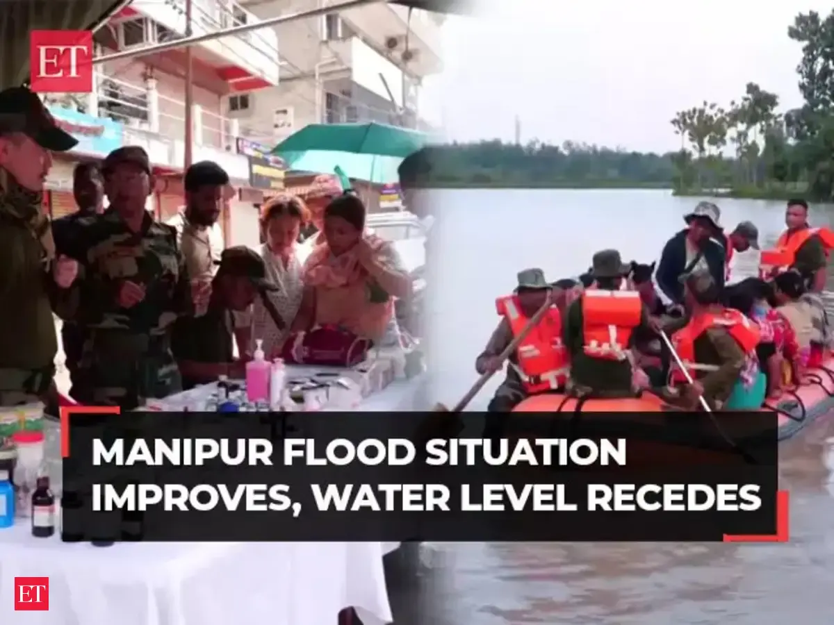 Manipur floods: Assam Rifles organises medical camps for displaced ...