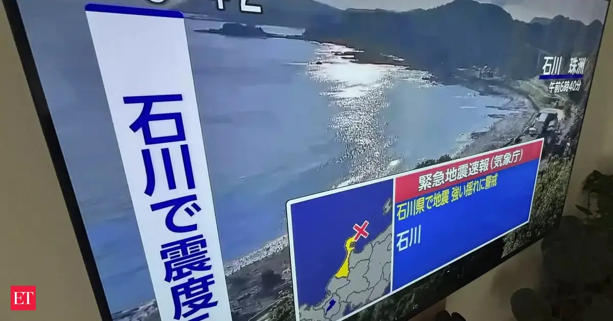 japan earthquake: Earthquakes in north-central Japan collapse 5 homes ...