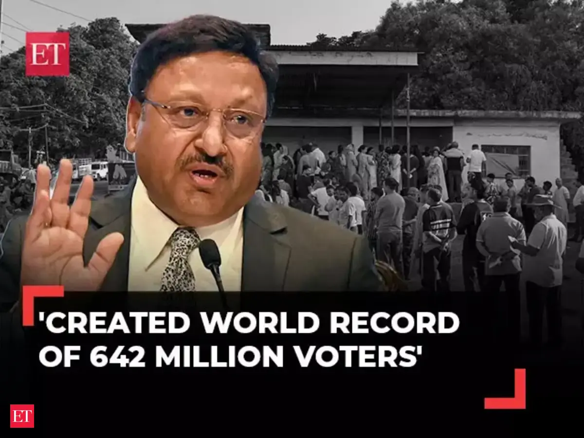 Election Commission of India: Lok Sabha elections 2024 sets world ...