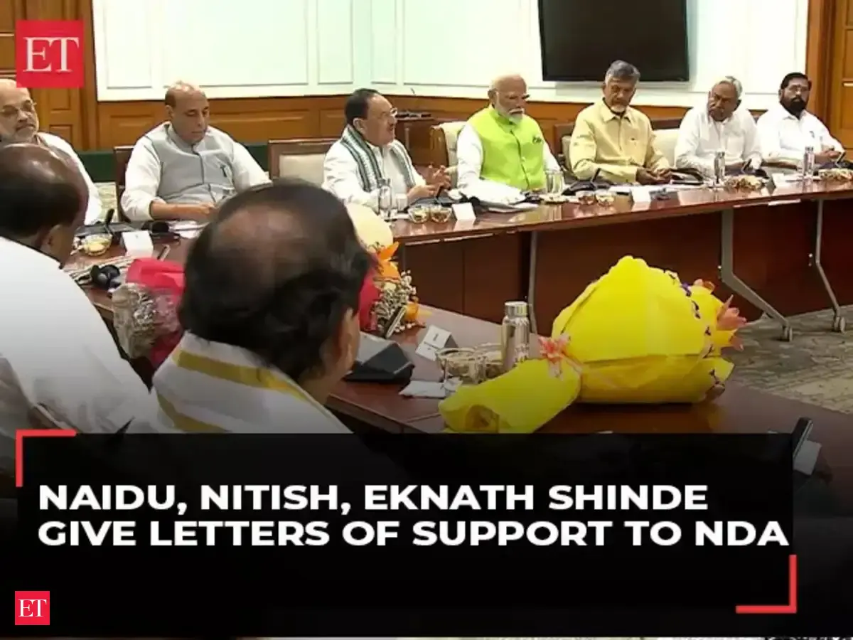 Modi 3.0: NDA parties meet at Modi's official residence; Nitish, Naidu ...
