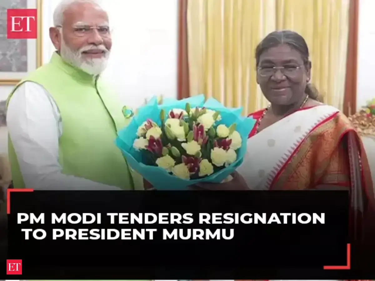 NDA 3.0: PM Modi submits resignation to President after cabinet ...