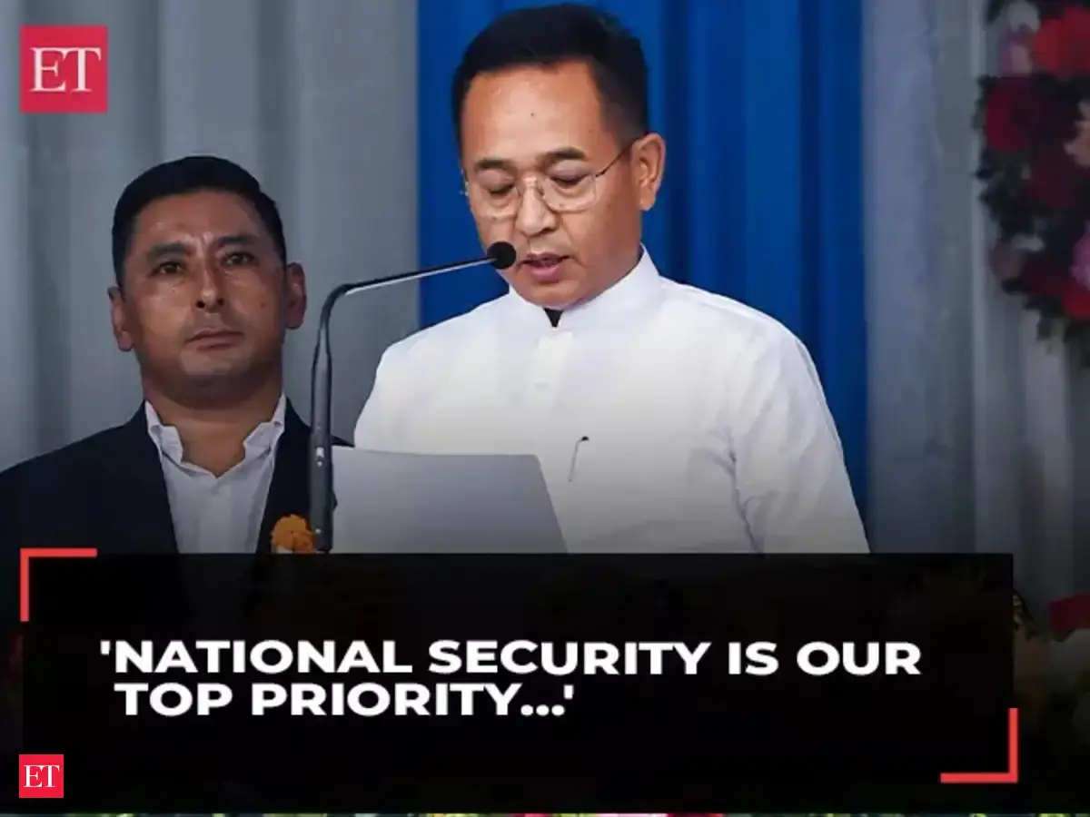 Prem Tamang after taking oath as Sikkim CM, says 'National security is ...