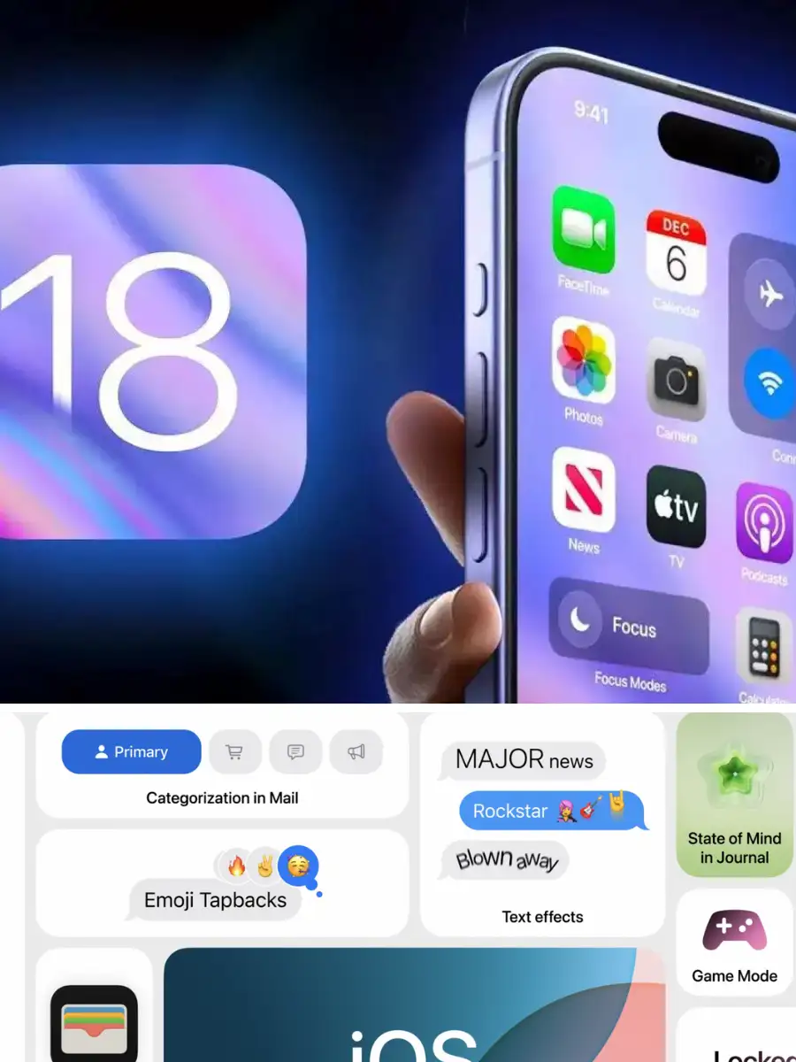 iOS 18 features: Apple iOS 18: Check Major Updates And New Features ...