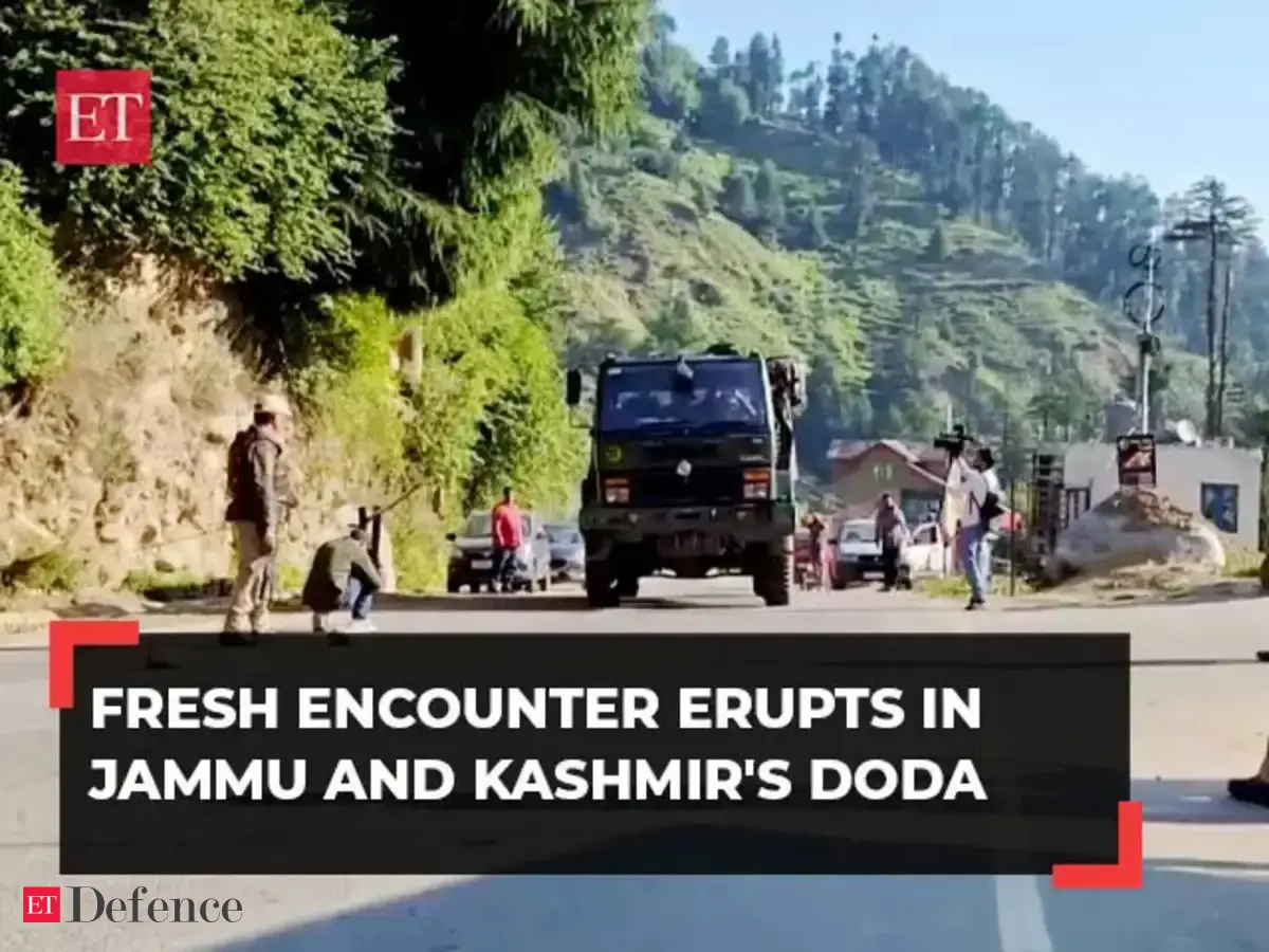 Doda encounter: J&K: Cop injured in gunfight in Doda, fourth terror ...