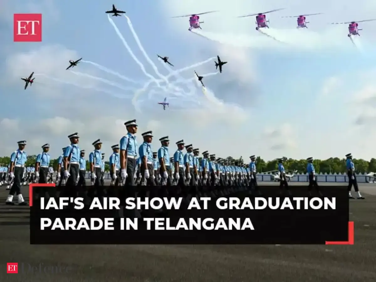 IAF Combined Graduation Parade in Telangana: Suryakiran, Sarang ...