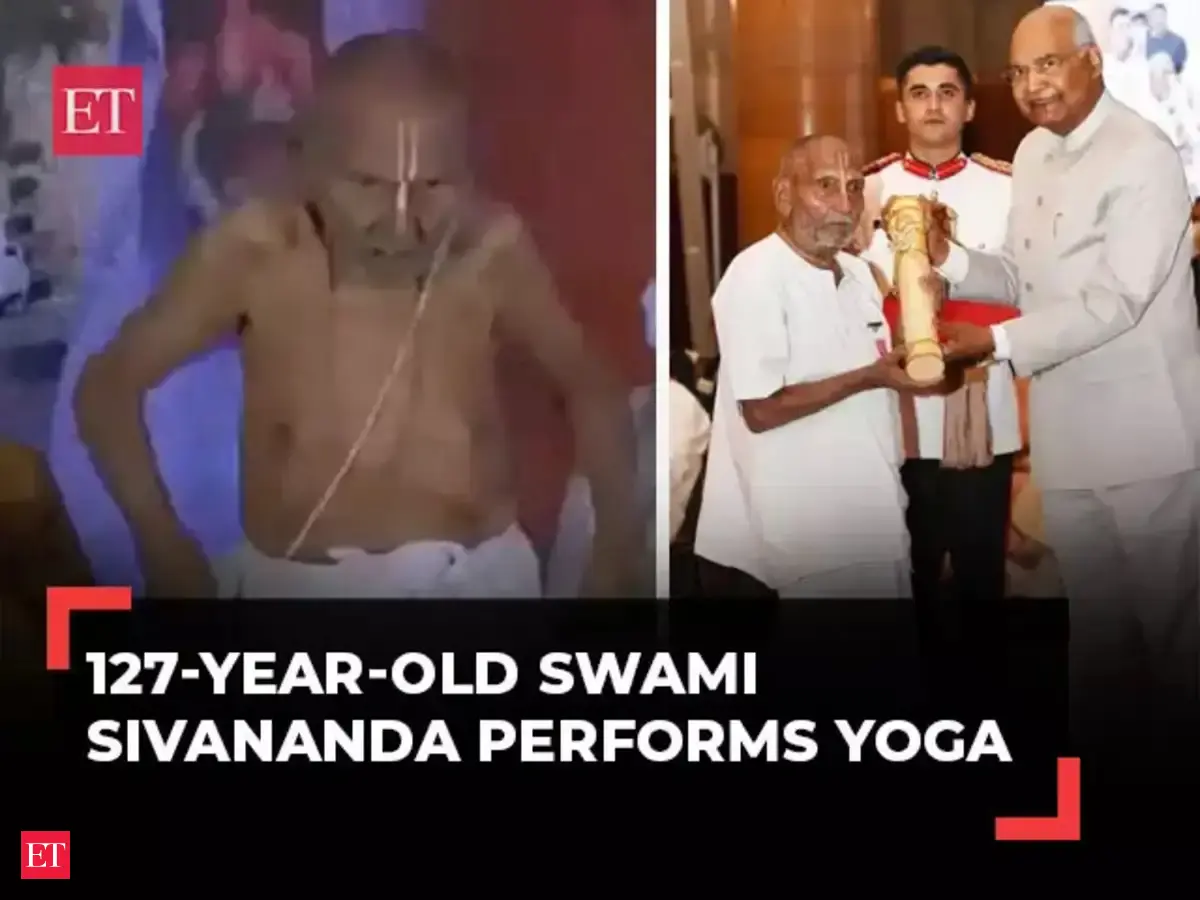 Swami Sivananda: International Yoga Day 2024: 127-Year-Old Padma Shri ...