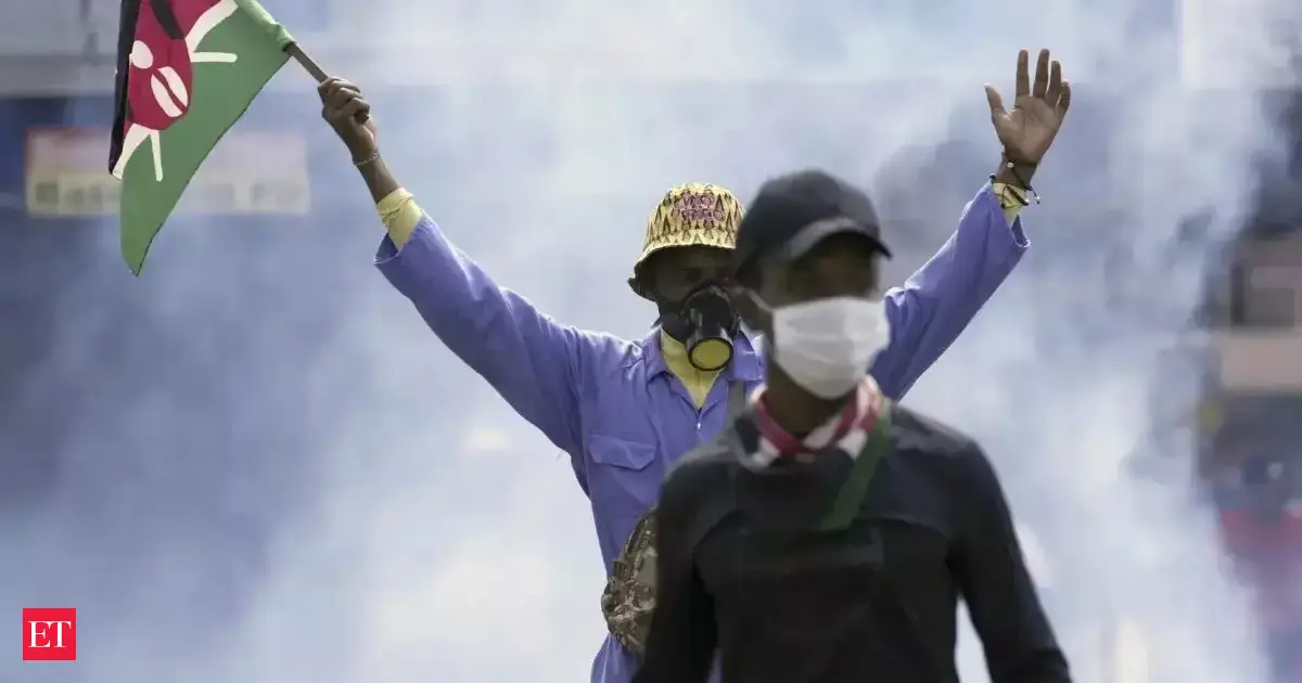 Kenya protests: Kenya protests: Police fire rubber bullets, tear gas at ...