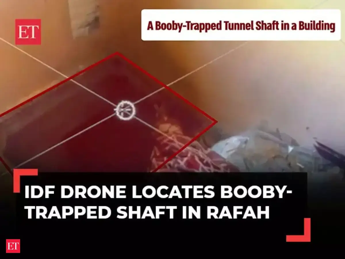 Gaza War: IDF drone footage shows troops uncovering booby-trapped ...