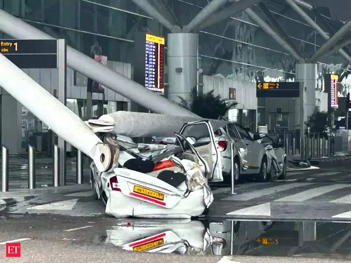 Delhi Airport Terminal 1 Roof Collapse: One killed, several injured ...