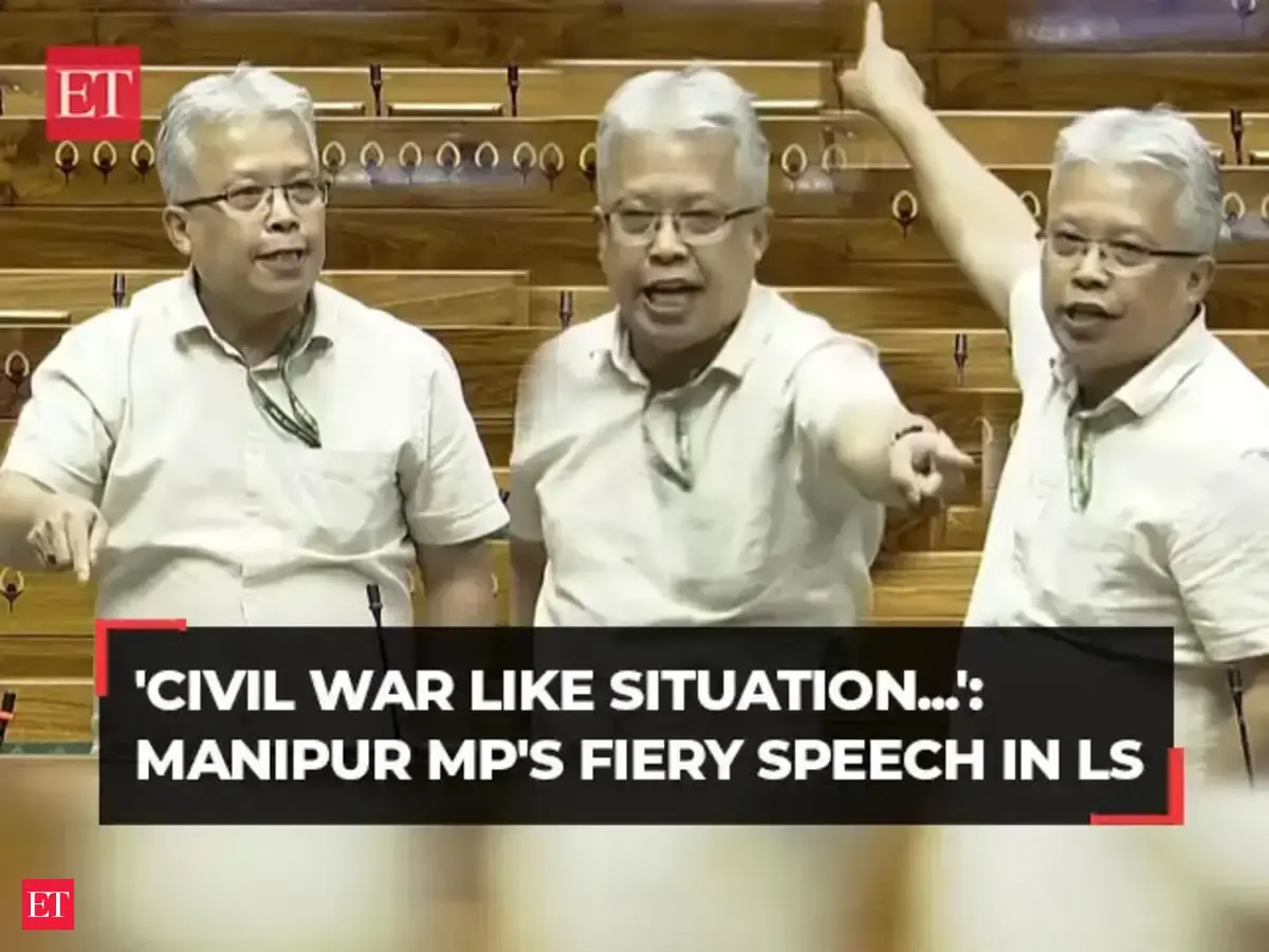 'Indian state is a mute spectator...', Manipur MP Angomcha Akoijam in ...