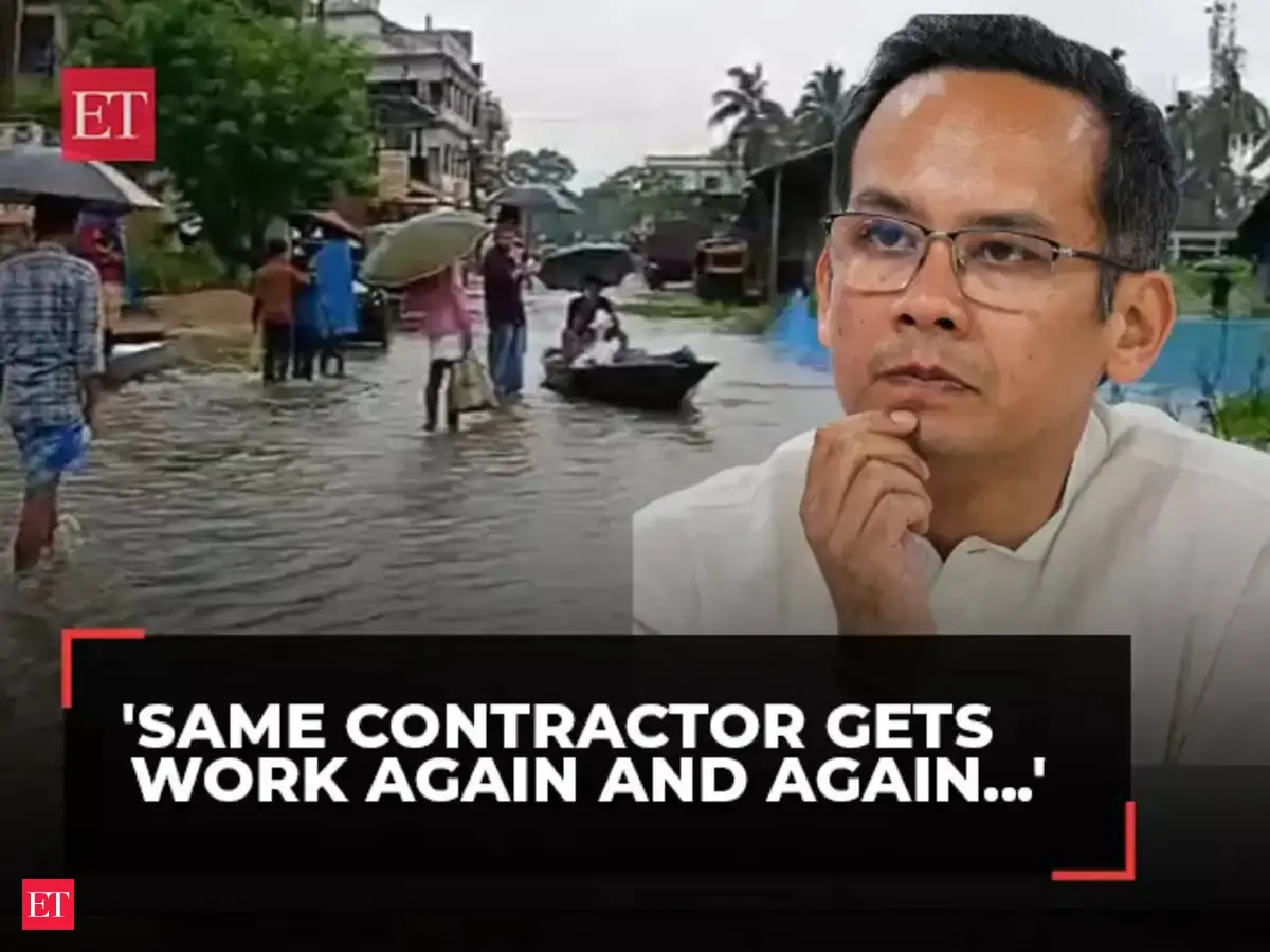 Assam flood crisis: BJP govt is giving Jal embankment projects to same ...