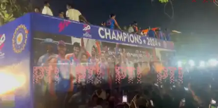 Team India Victory Parade Highlights: Team India receive Rs 125 crore ...