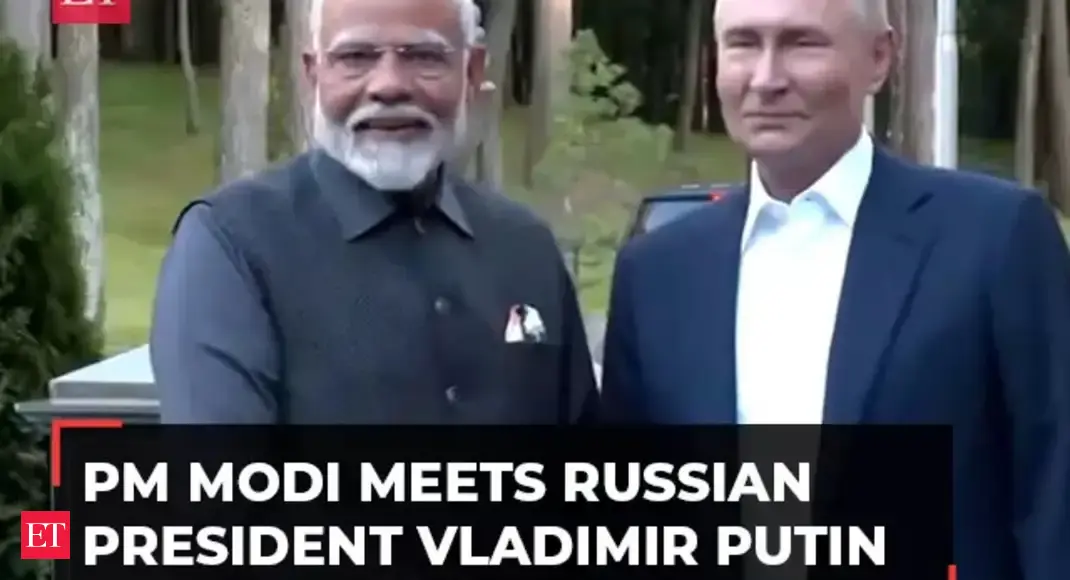 Modi in Russia | PM meets President Putin for private dinner at ...