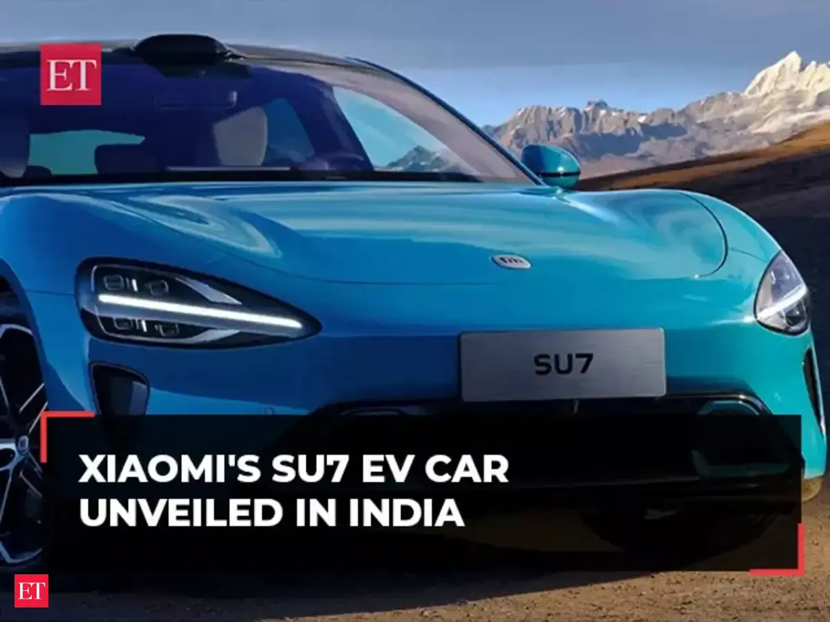 Xiaomi's SU7 EV car unveiled in India to mark decade-long presence