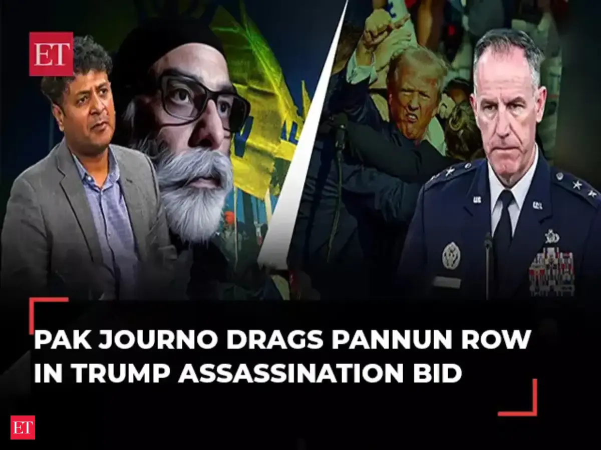 Pak journo drags Pannun row amid questions on Trump assassination bid ...