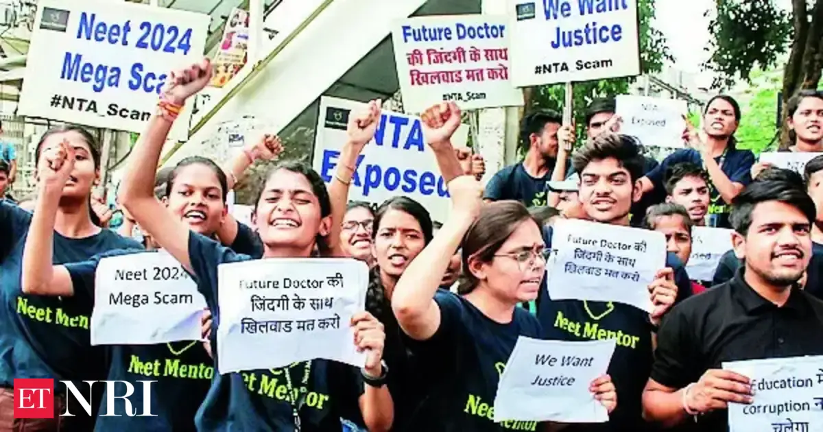NEET scam: India's 'NEET' medical exam scandal drives students abroad ...