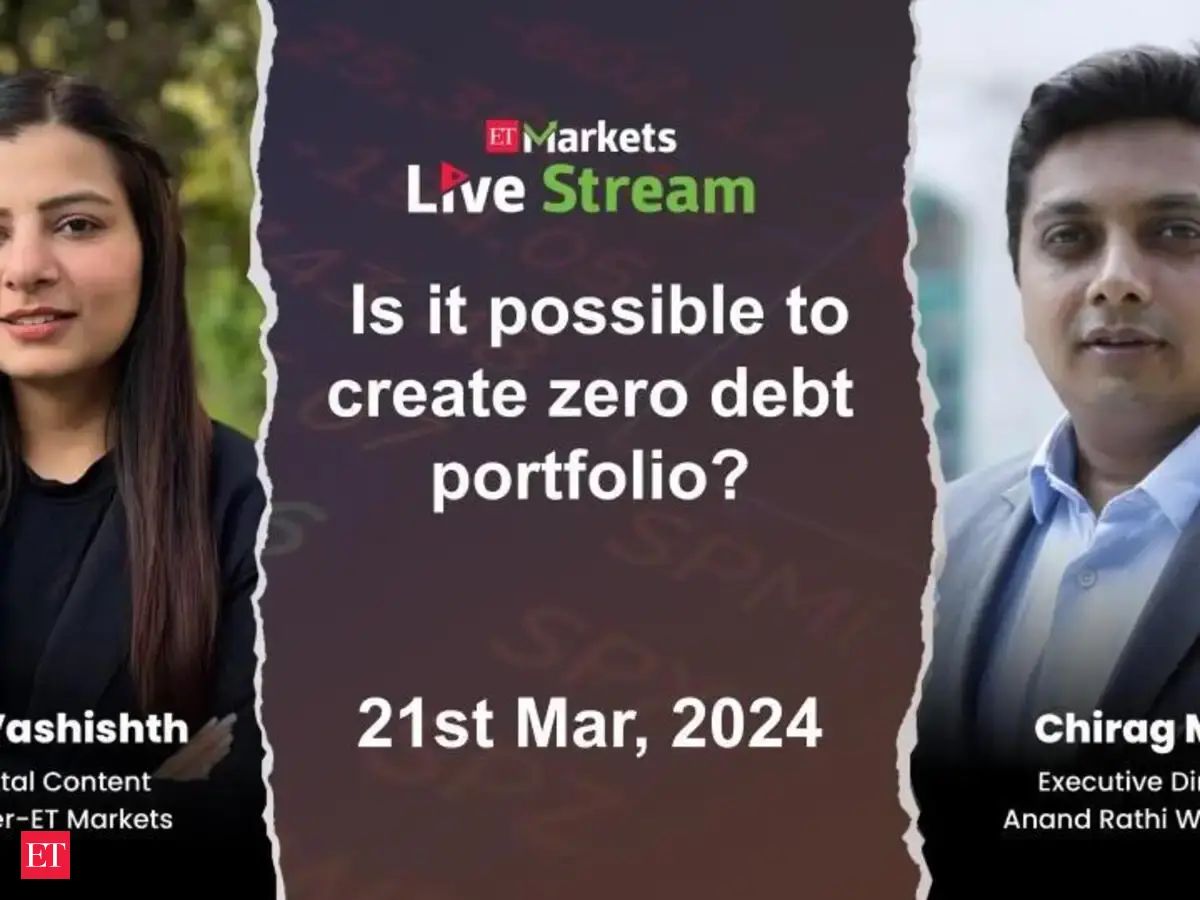 Debt-Free Portfolio: Financial Freedom Guide - The Economic Times Video ...