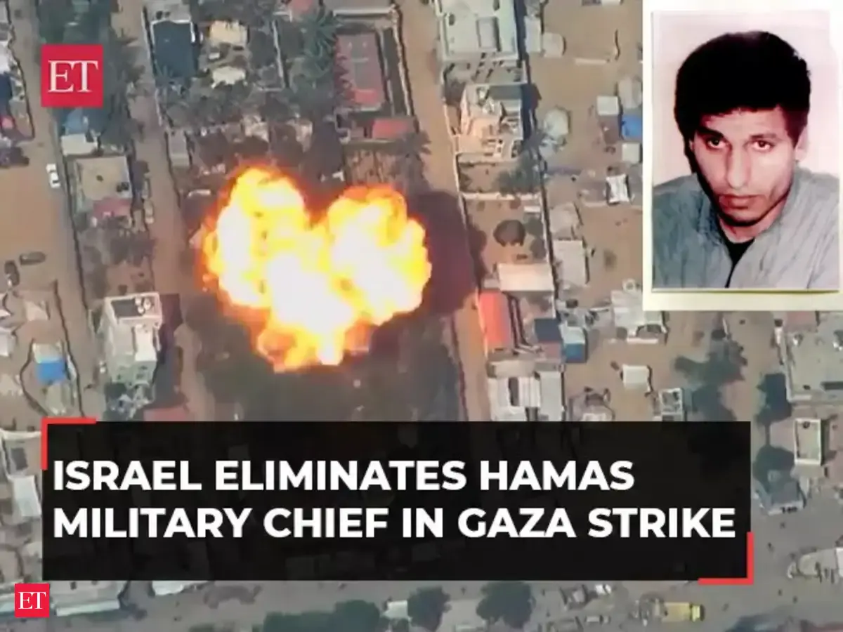 Hamas military wing chief Mohammed Deif eliminated in Gaza airstrike ...