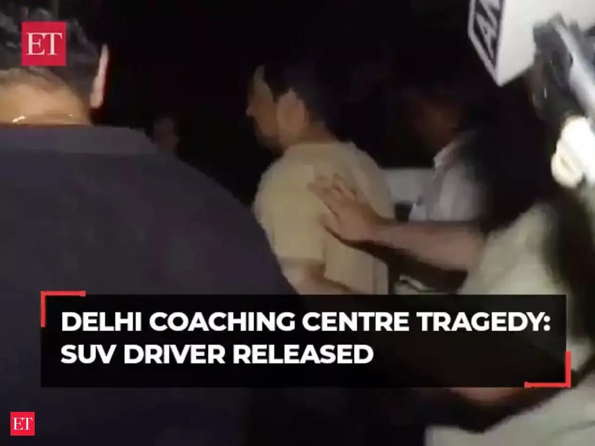 Delhi coaching centre tragedy: SUV driver Manuj Kathuria released from ...