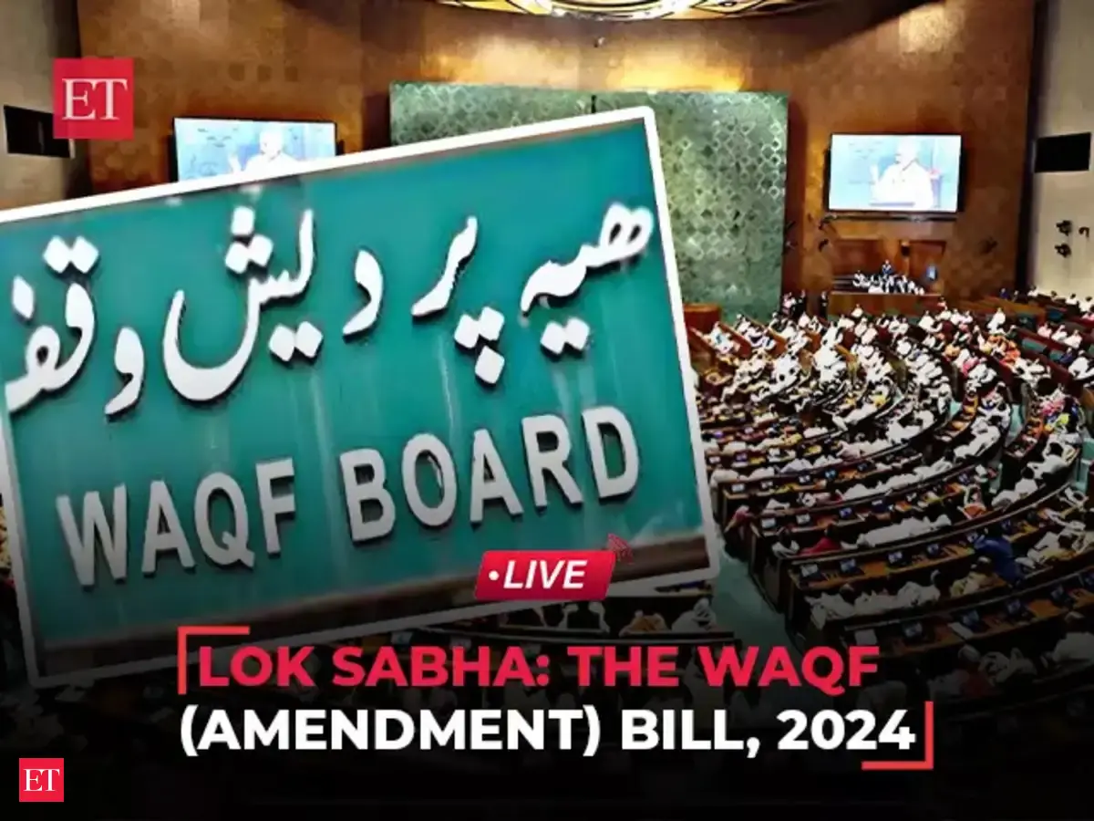 Government tables The Waqf (Amendment) Bill, 2024 in Lok Sabha - The ...