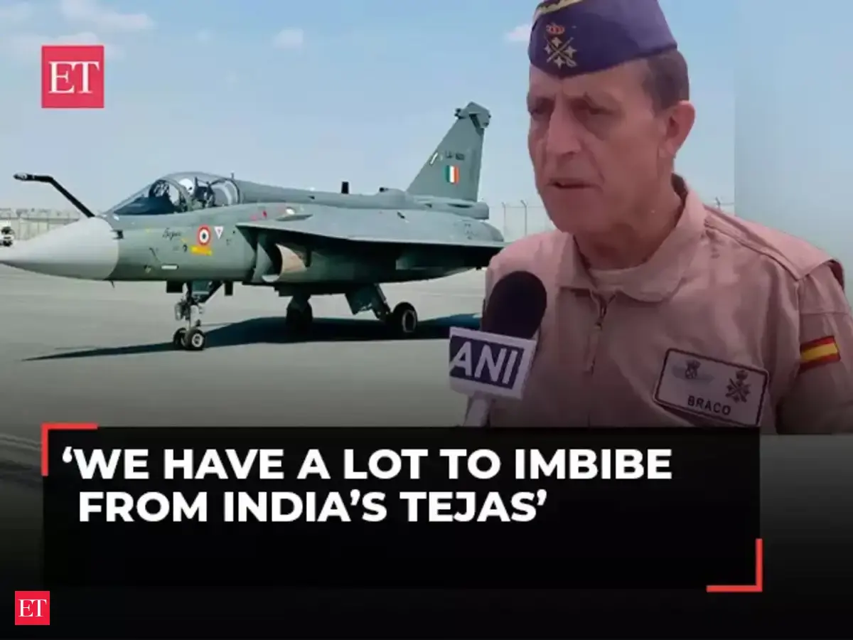 ‘We have a lot to imbibe from India’s Tejas’: Spanish Air Chief General ...